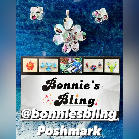 Bonnie’s Bling | Jewelry | Bonnies Bling One Of A Kind Fused Glass ...